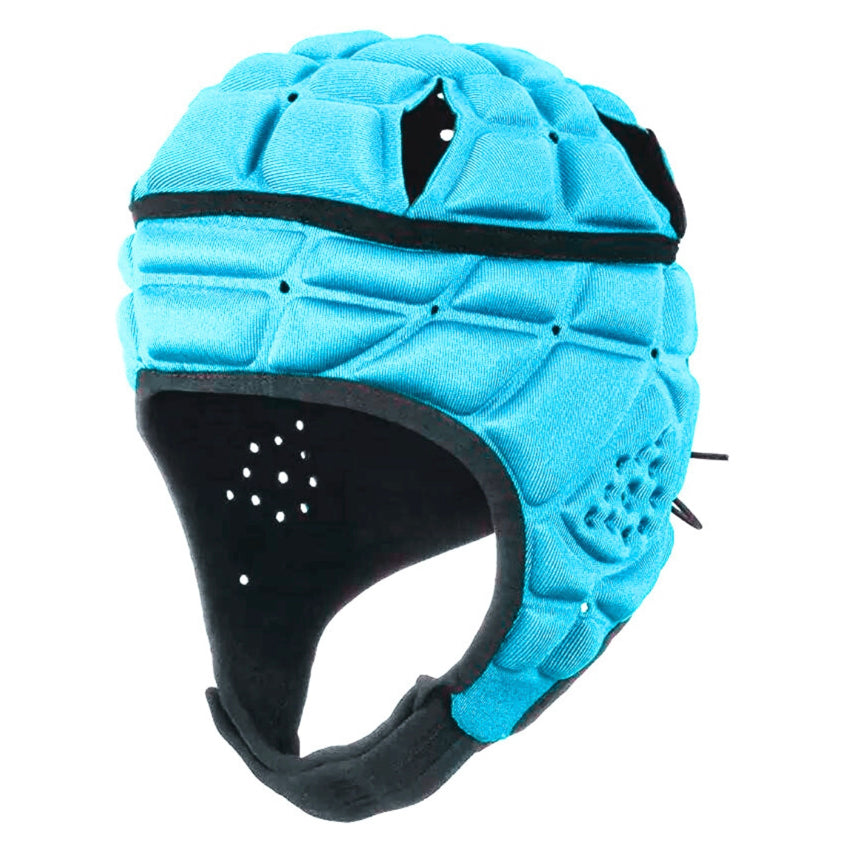 Rugby Scrum Cap - Turquoise/Black – Collide Sport